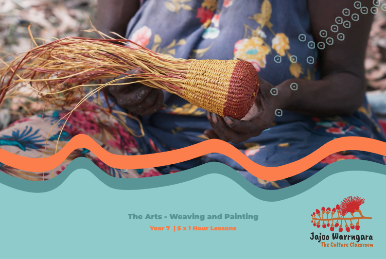 The Arts - Weaving and Painting - Jajoo Warrngara