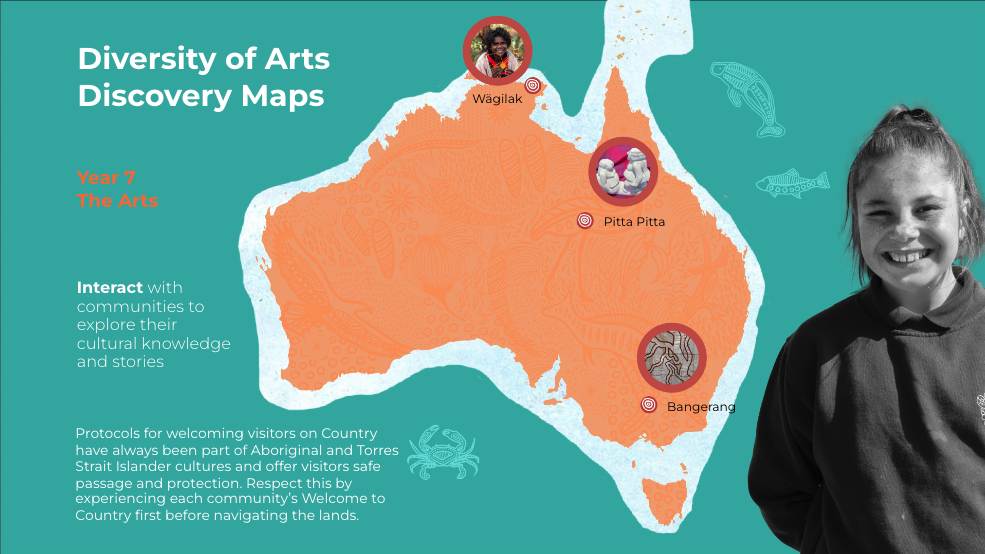Diversity of Arts Discovery Maps - Jajoo Warrngara